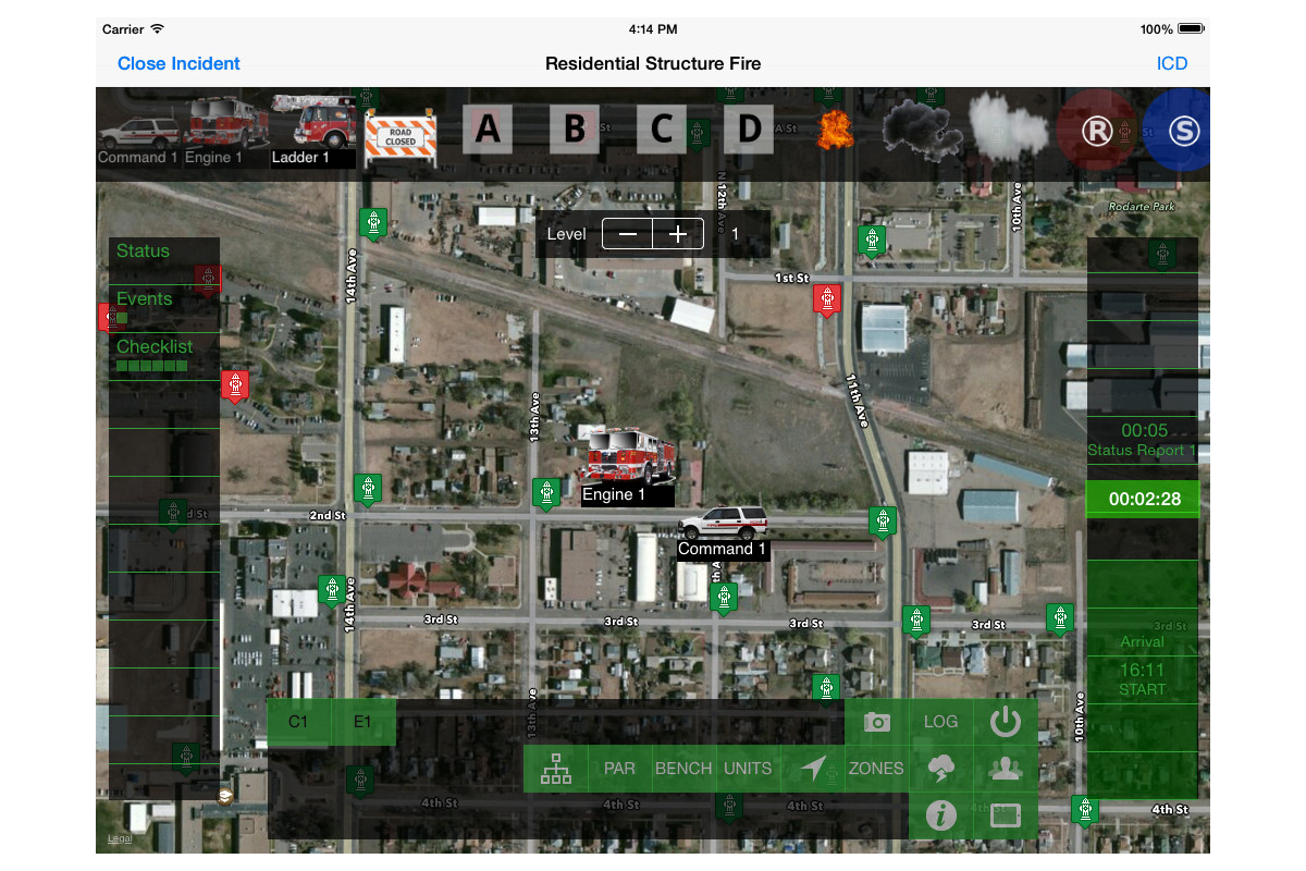 Quick Tour - ZoneCommand for Firefighting Scene Map